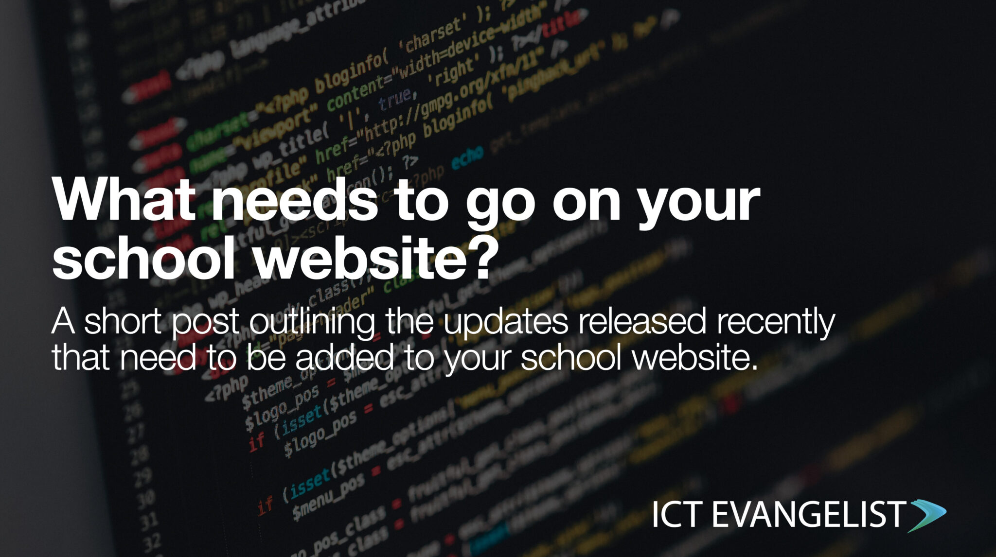 What Needs To Go On Your School Website ICTEvangelist