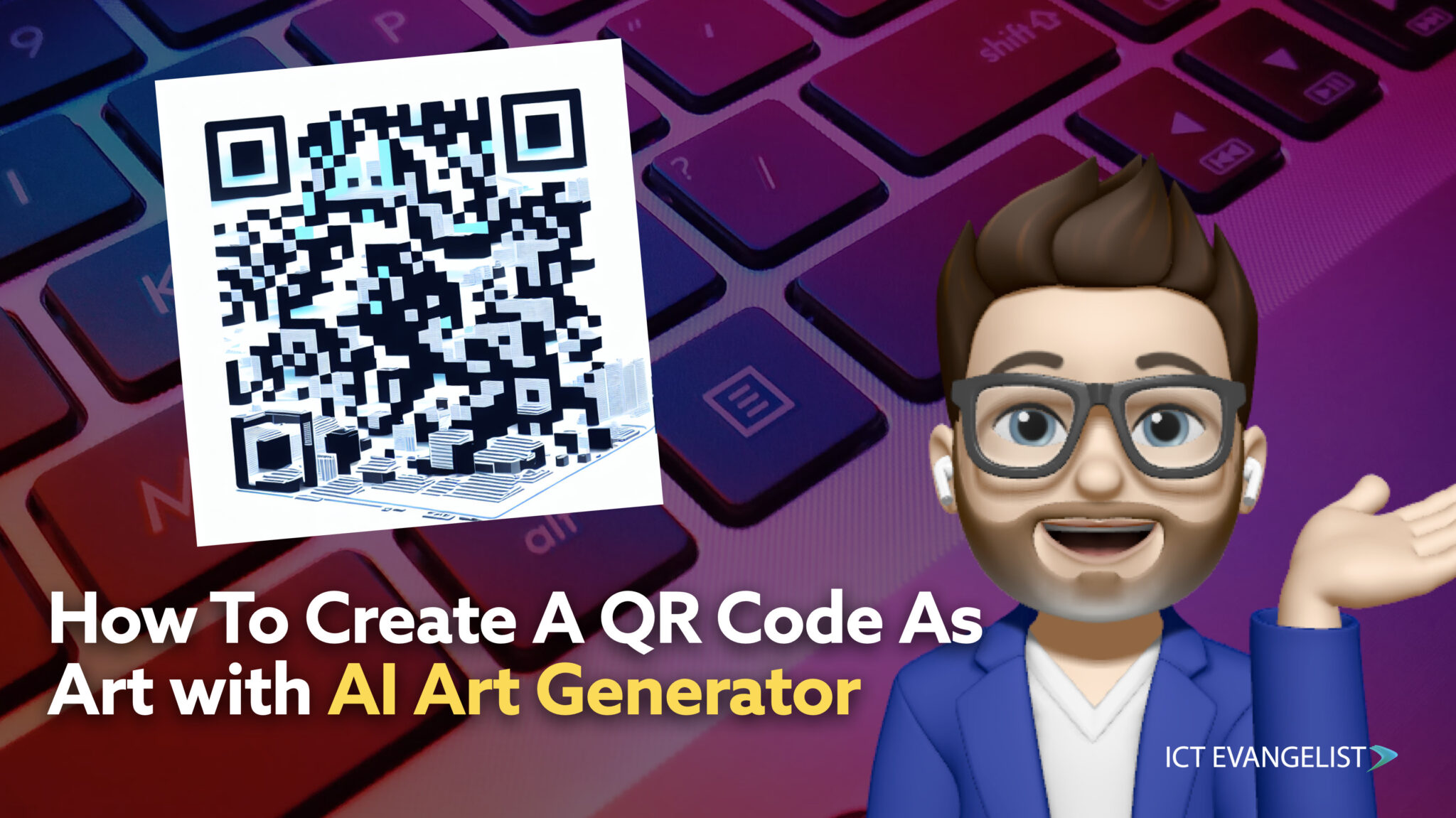 How To Create A QR Code As Art With AI Art Generator ICTEvangelist